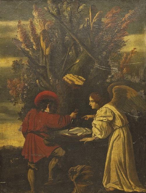 Italian School, 17th Century | Tobias with the Angel (Circa 1650 ...