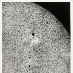 George Ellery Hale | Two Solar Photographs (1908 - 1917) | MutualArt