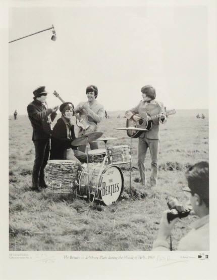 Peter Brown | 'The Beatles on Salisbury Plain' | MutualArt