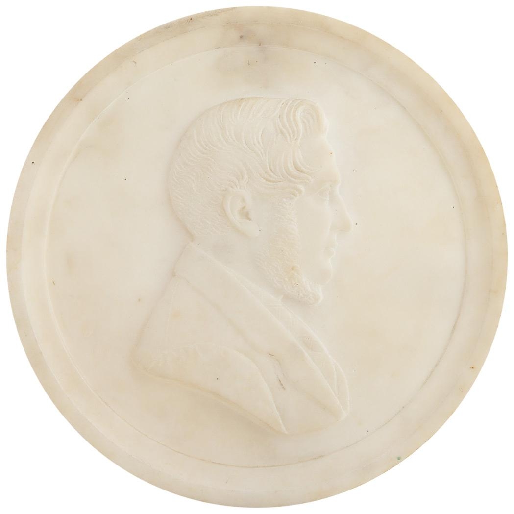 Salathiel Ellis | Bust Profile of W. Burns | MutualArt