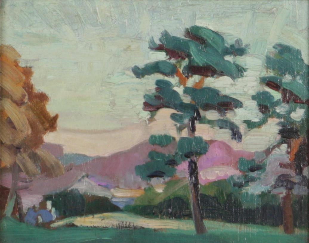William McCance | Pine Tree, Scottish Landscape (1914) | MutualArt
