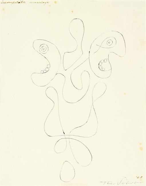 Theo Schoon | Koru Study | MutualArt