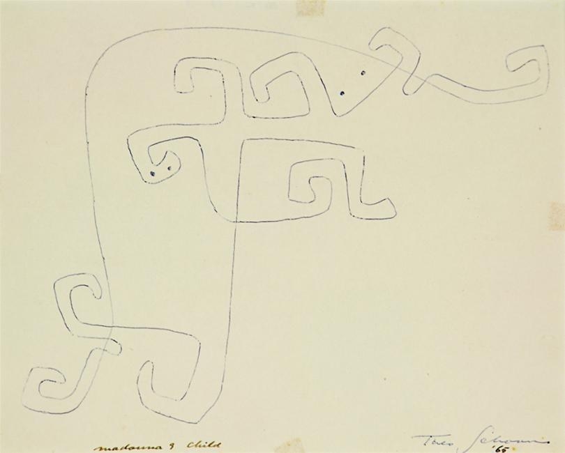 Theo Schoon | Koru Study | MutualArt