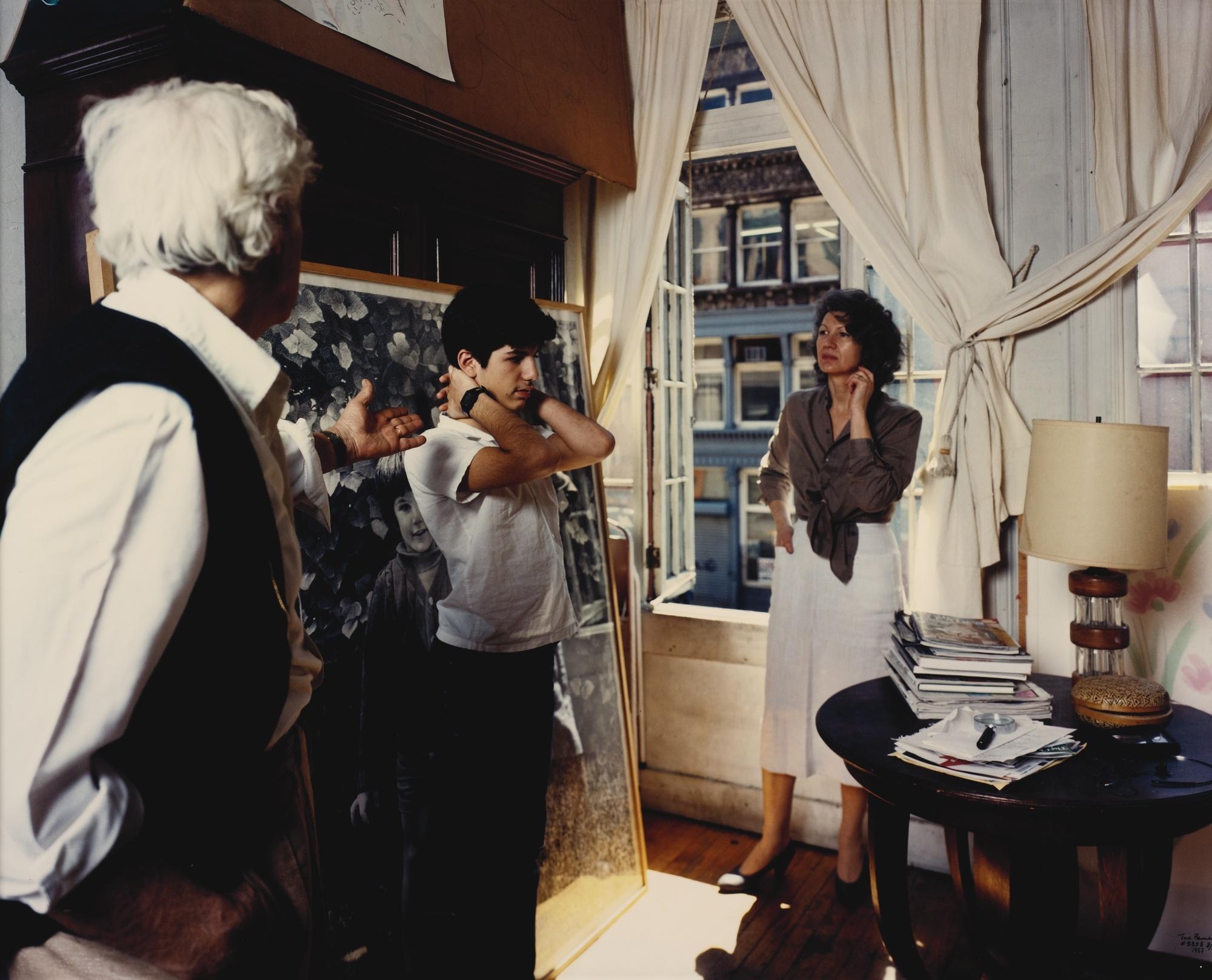 Tina Barney | Jill and Polly in the Bathroom (1987) | MutualArt