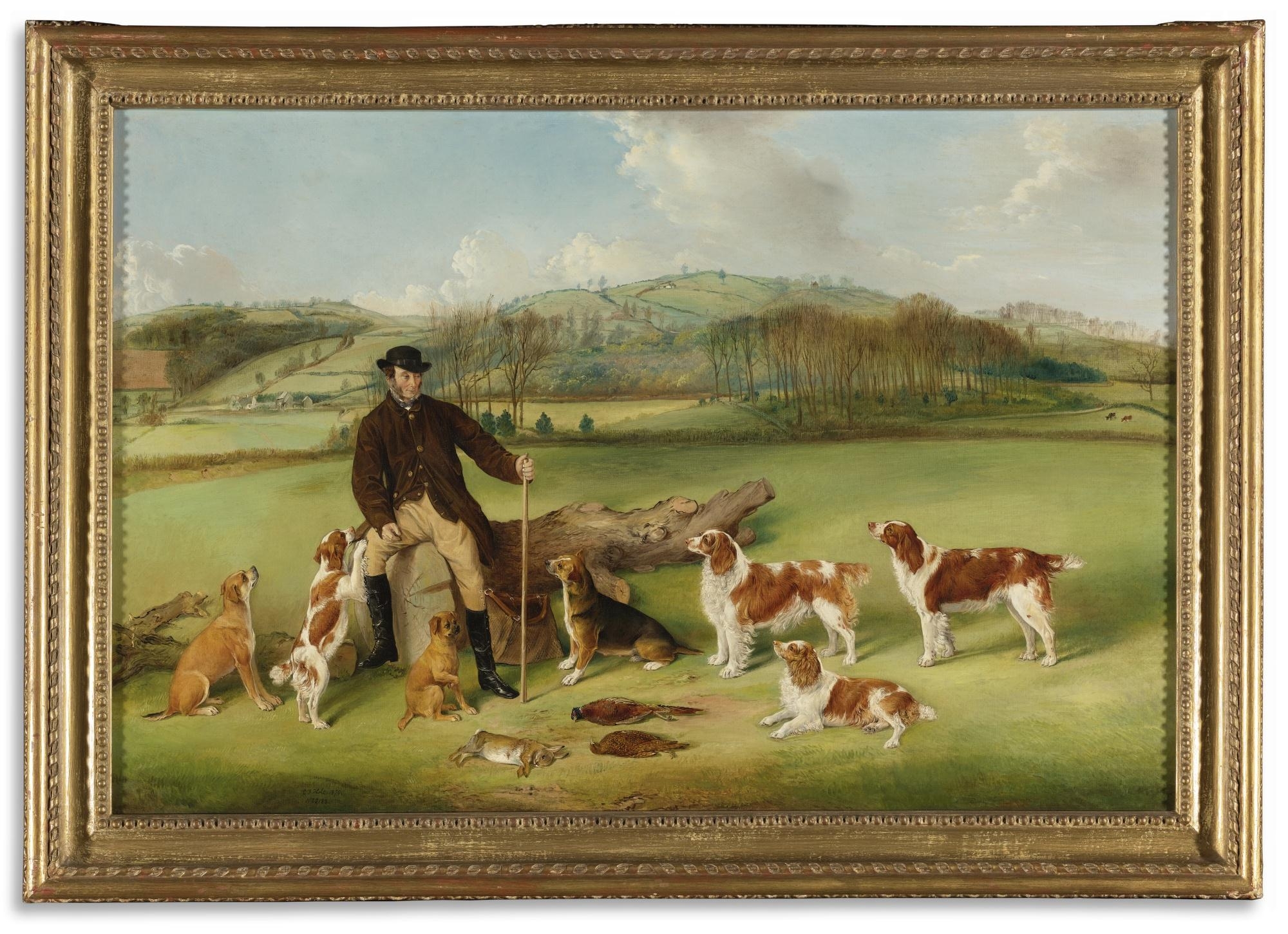 Edwin Frederick Holt | The Game Keeper (1870) | MutualArt