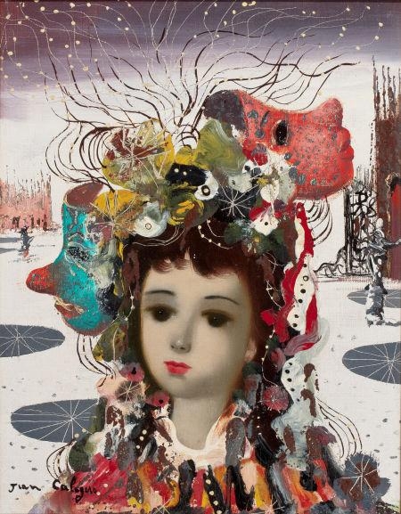 Jean Calogero | Surrealist Portrait | MutualArt