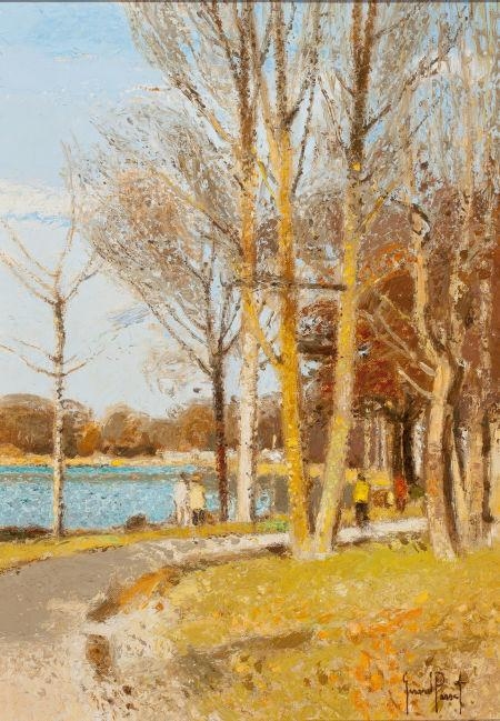 Gérard Passet | Promenade Sur Le Bouts du Marais | MutualArt