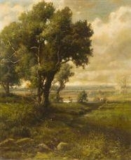 Patrick Vincent Berry | Landscape with Cattle | MutualArt