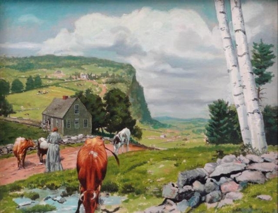 Alton Tobey | A Country in Chaos | MutualArt