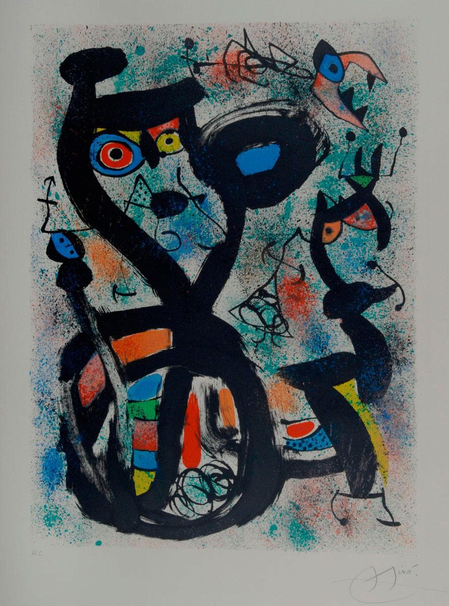 Joan Miró | 'The cat' (1969) | MutualArt