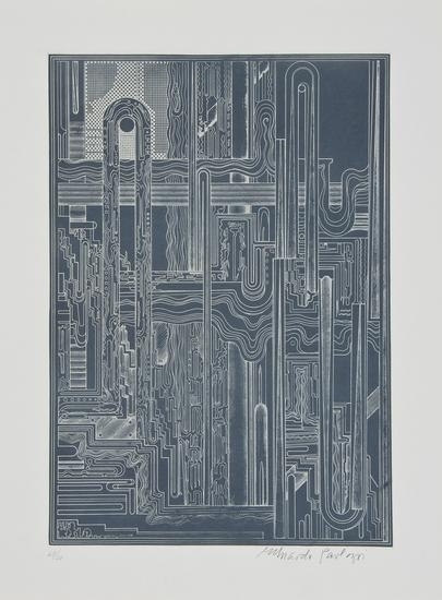 Graham Ovenden,Eduardo Paolozzi - 2 Works: Lo...