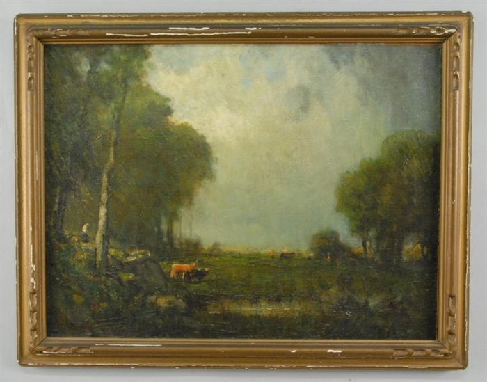 George Inness | Evening, Montclair (1890) | MutualArt