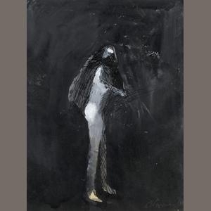 Nathan Oliveira | Standing Female Figure (1960) | MutualArt