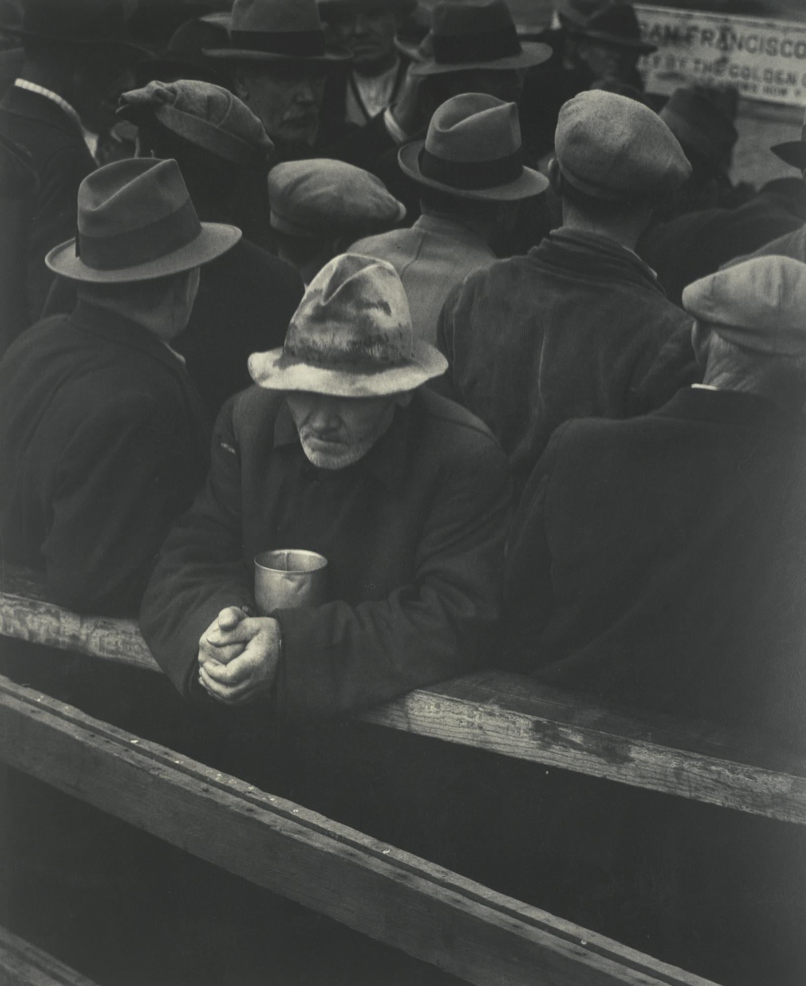 Dorothea Lange | WHITE ANGEL BREADLINE, SAN FRANCISCO (1933) | MutualArt