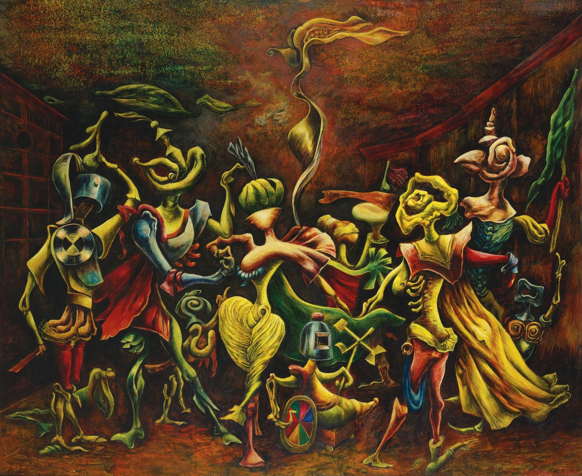 Kurt Seligmann | La Ronde (The Round Dance) (1940 - 1941) | MutualArt