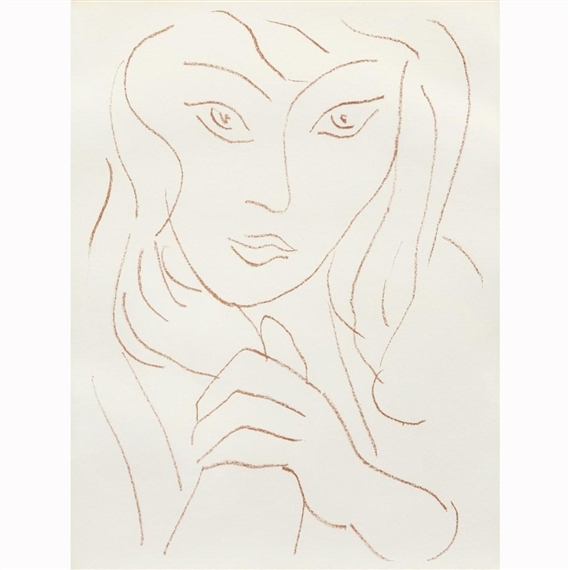 Henri Matisse | FACES (FROM VISAGES) (1946) | MutualArt