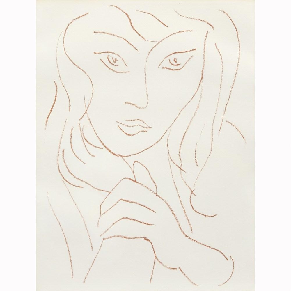 Henri Matisse | FACES (FROM VISAGES) (1946) | MutualArt