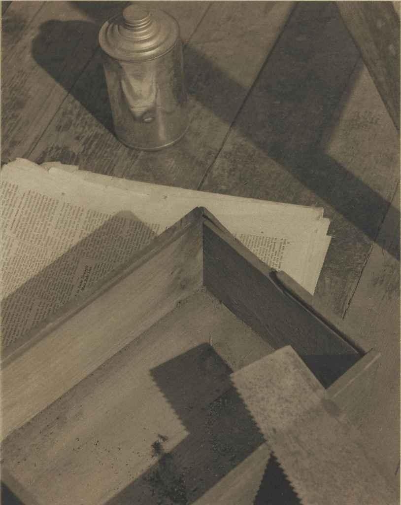 Paul Outerbridge | Wine Glass on a Checkerboard, 1922 | MutualArt