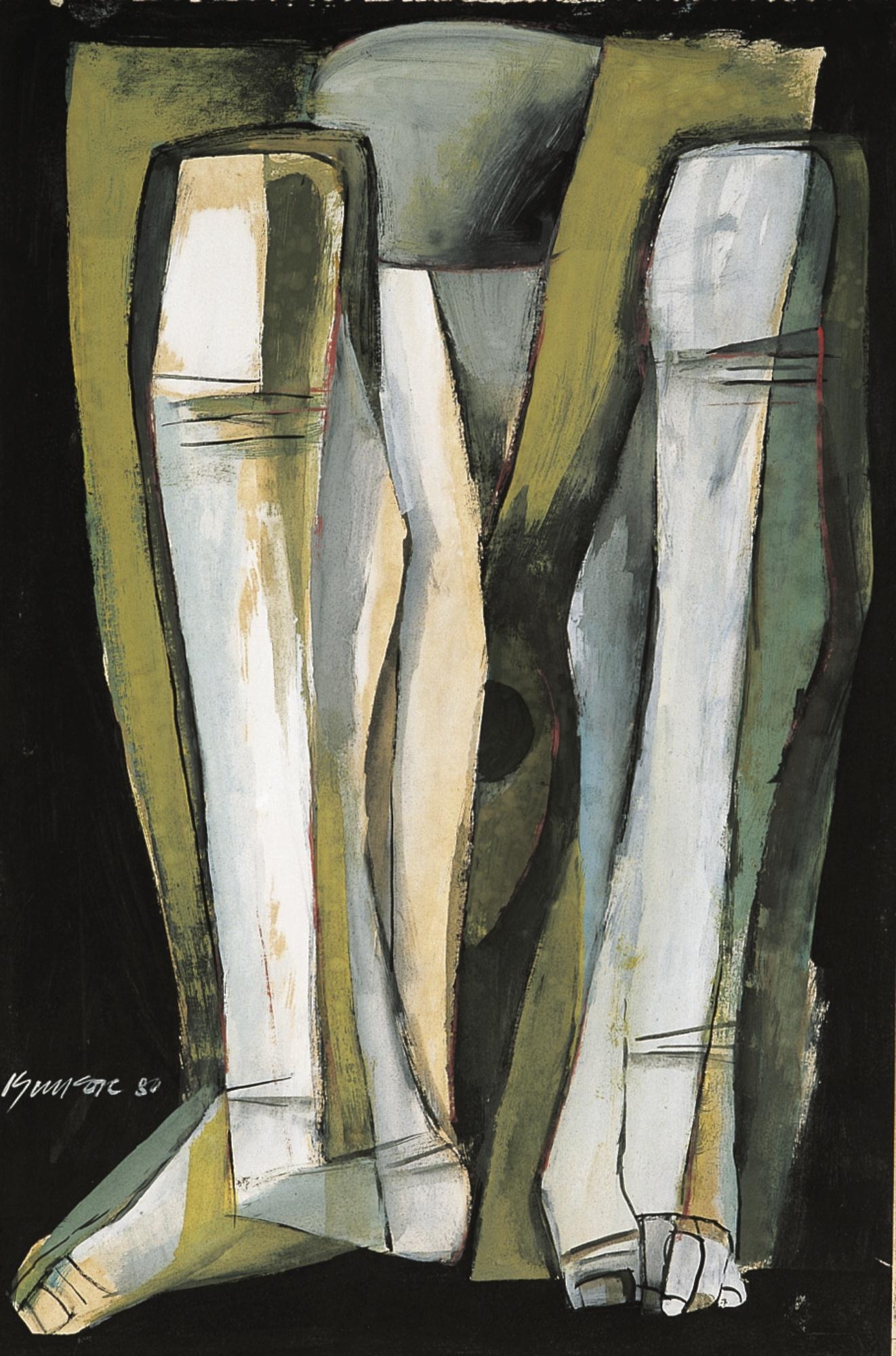 Ang Kiukok | THINKING MAN (1979) | MutualArt