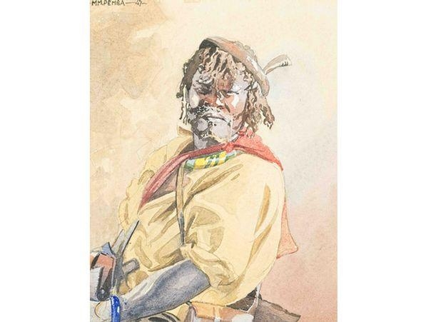 George Pemba | Portrait of a Bearded Man | MutualArt