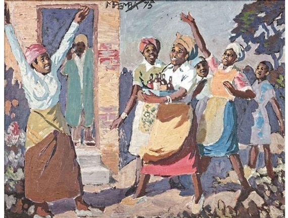 George Pemba | Celebration | MutualArt