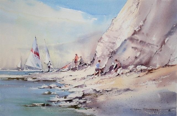 Alan Simpson | Sea Mist - Kimmeridge | MutualArt
