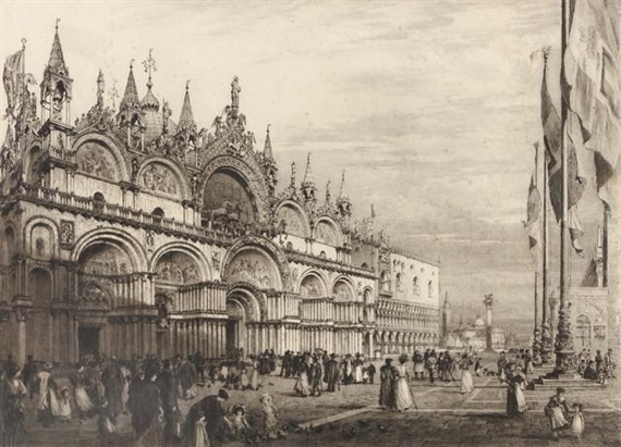 Axel Herman Haig | St Mark's Square Venice | MutualArt