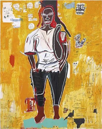 Jean-Michel Basquiat | Humidity (1982) | MutualArt