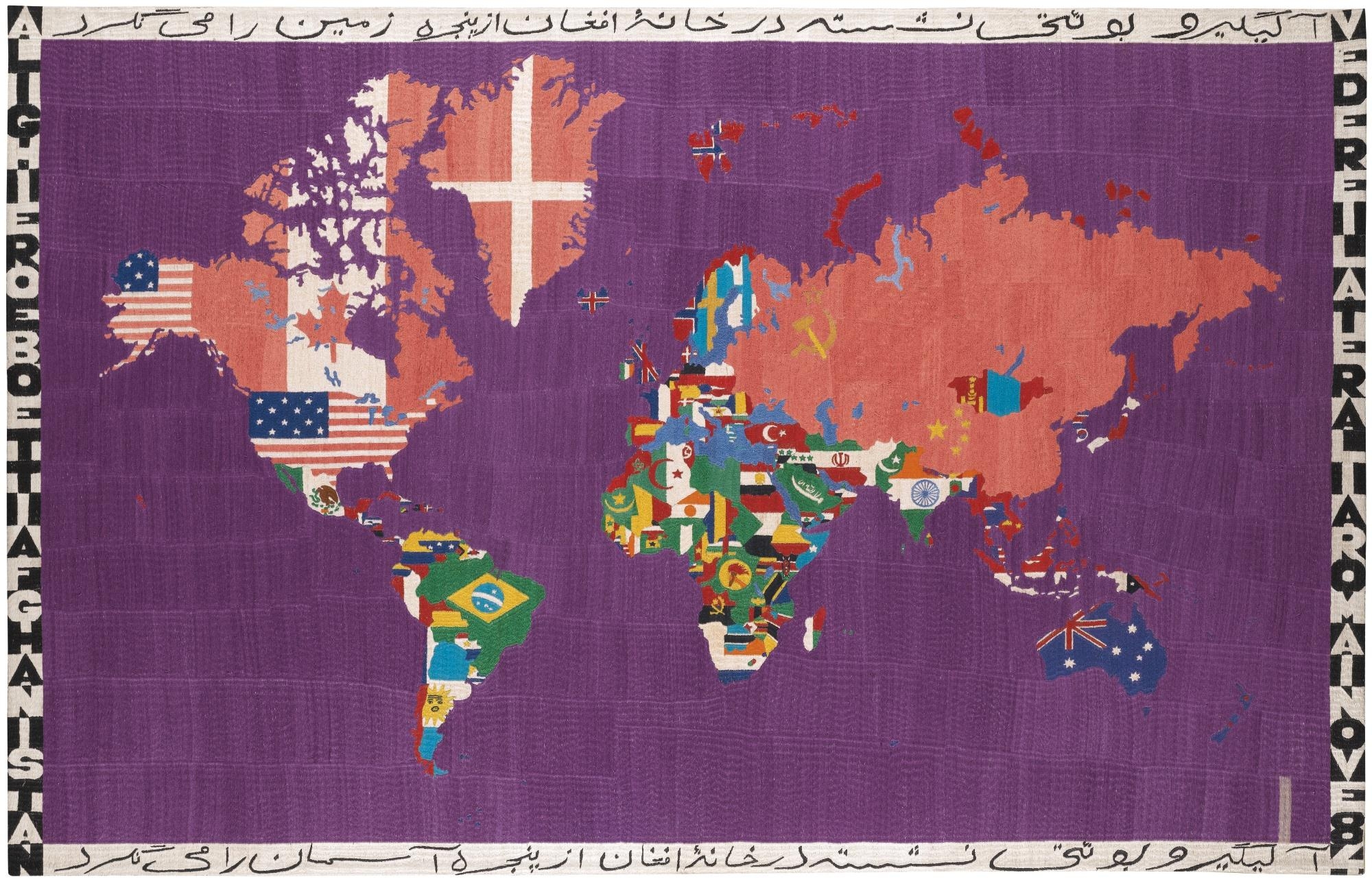 Alighiero Boëtti | MAPPA (1984) | MutualArt