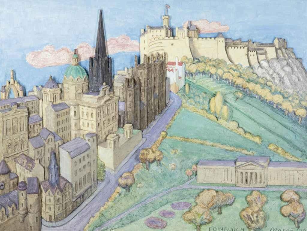 Raymond Mason | Edinburgh (1999) | MutualArt