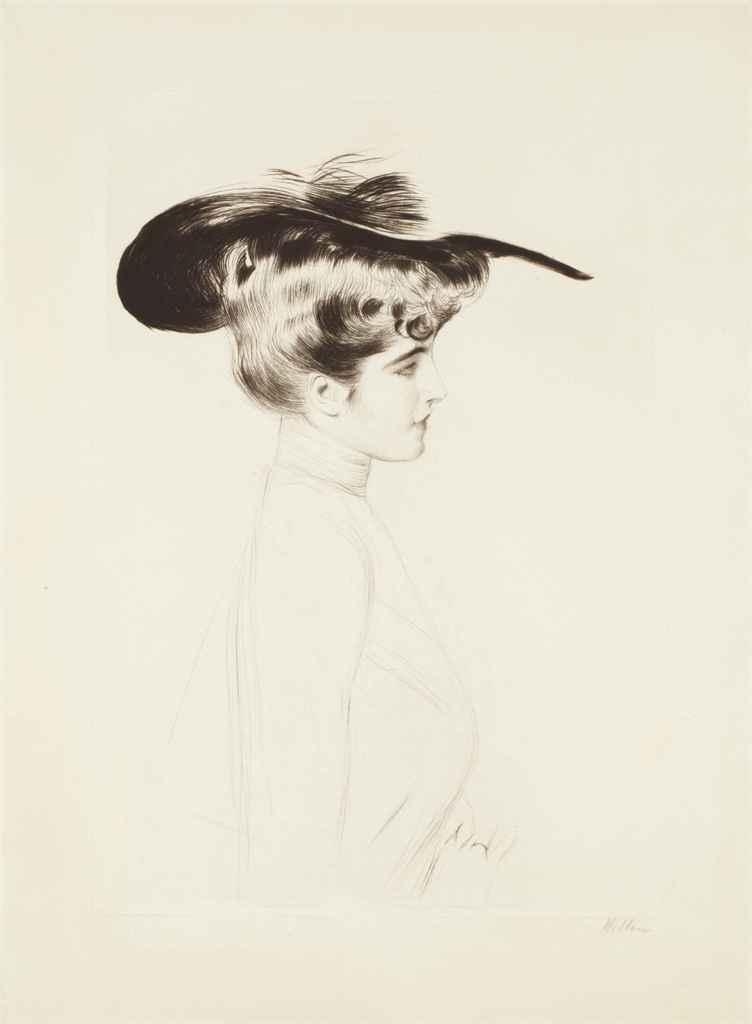 Paul César Helleu | Lady de Grey | MutualArt
