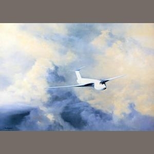 David Shepherd | 4 Works : 653 Squadron Beaver taking off from Dhala ...