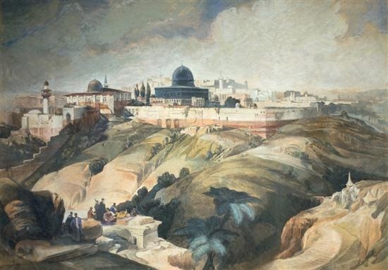 David Roberts | View of Jerusalem | MutualArt
