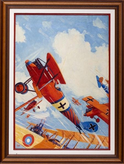 Frederick Blakeslee | The Jailbird Flight, Battle Aces pulp cover (1931 ...