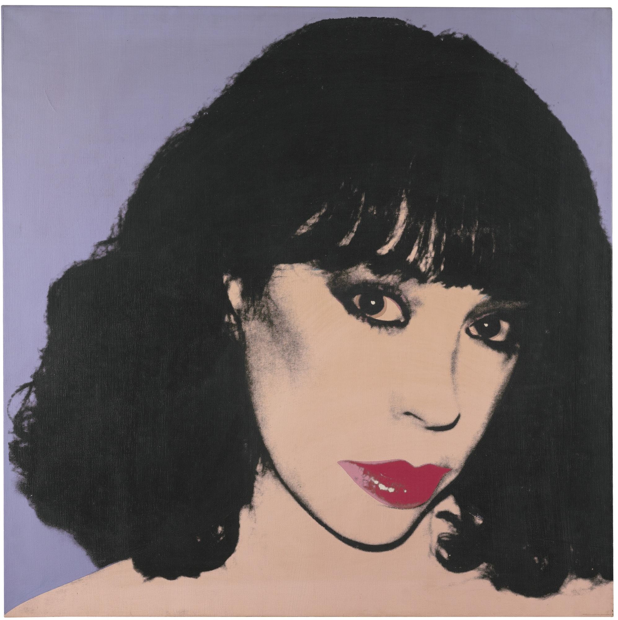 Andy Warhol | Portrait of Janet Vilella (1979) | MutualArt