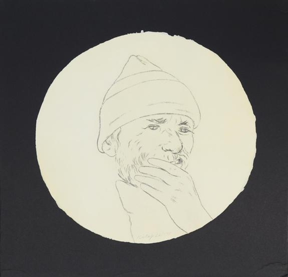 R. B. Kitaj | Self Portrait | MutualArt