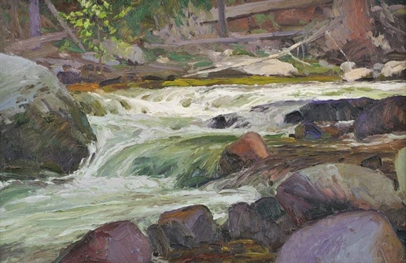 Len Chmiel | After Spring Runoff | MutualArt