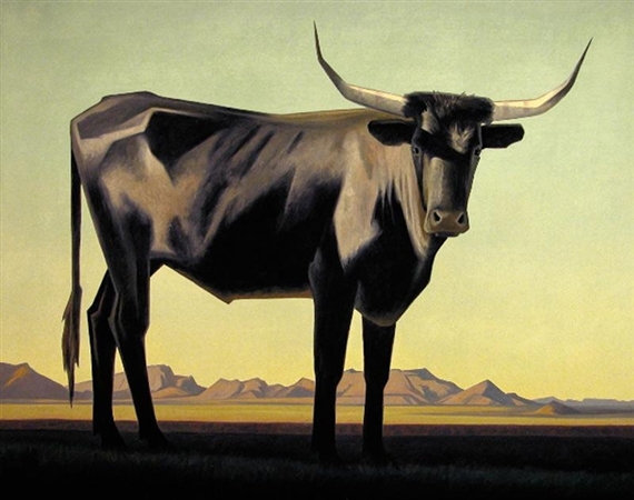 Ed Mell | Ajo Longhorn, Made in Texas | MutualArt
