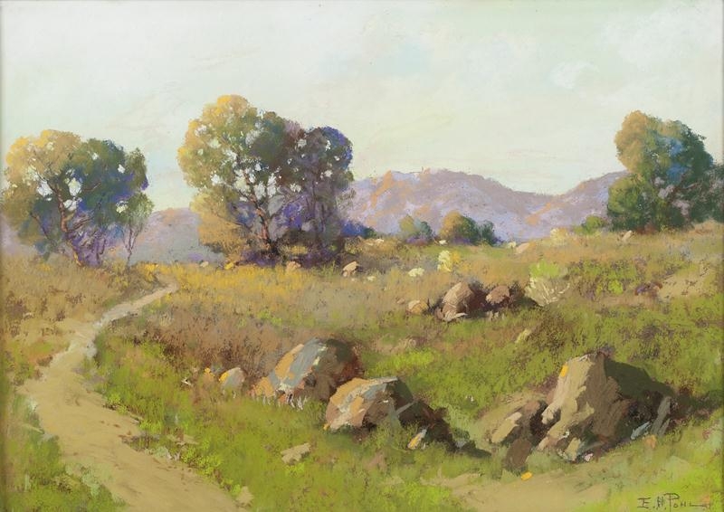 Ernest Henry Pohl | Path over the ridge | MutualArt