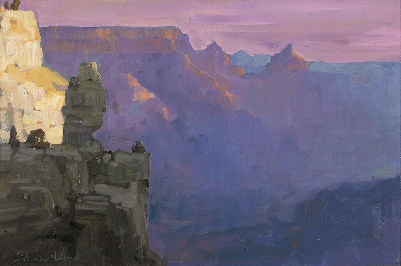 Peter Seitz Adams | Silhouettes at Dawn, Grand Canyon | MutualArt