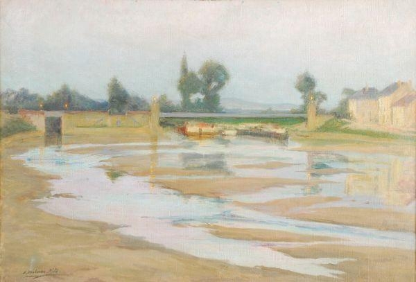Joseph Milner Kite | Sunset on the estuary | MutualArt