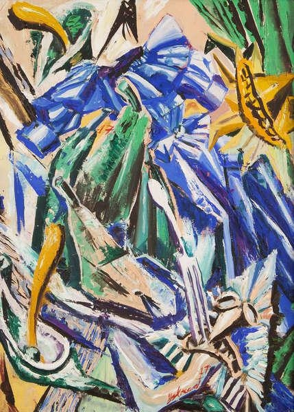 Ysbrant van Wijngaarden | Abstract still life (1977) | MutualArt