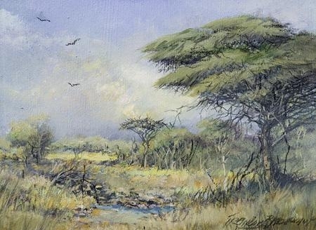 Francois Badenhorst | Bushveld landscape - Northern Transvaal | MutualArt