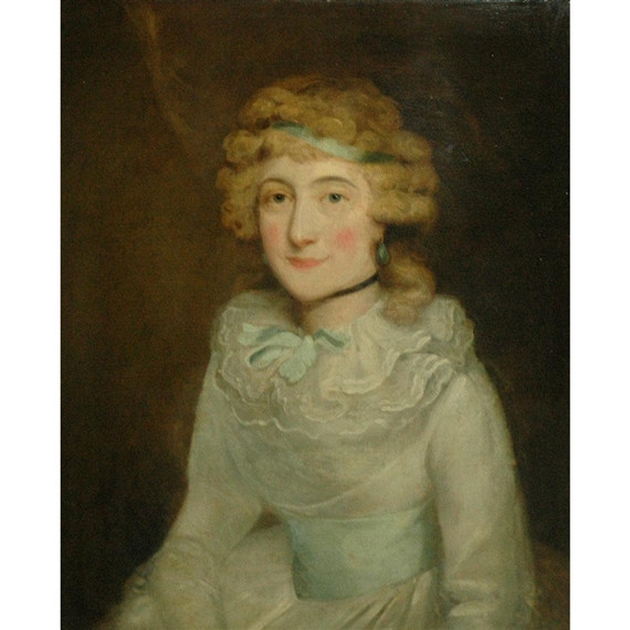 George Romney | Portrait of a Lady said to be Lady Betty Bary | MutualArt