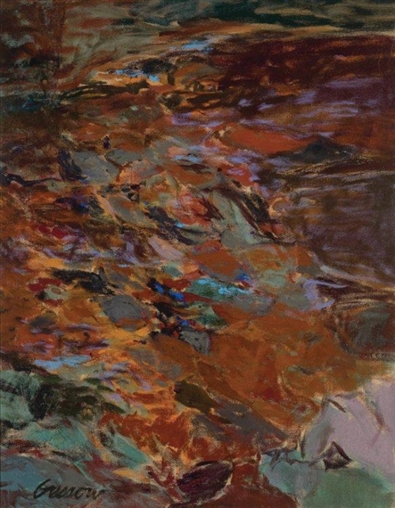 Alan Gussow | Brook Pebbles | MutualArt