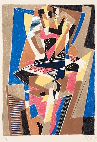 Gino Severini | La danseuse (1955) | MutualArt