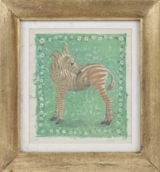 Piers Jackson | A limited edition print of a zebra | MutualArt