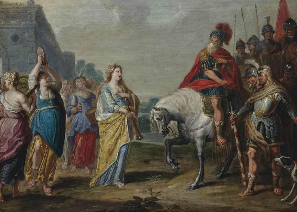 Peter Paul Rubens | The meeting of Jephthah and his daughter | MutualArt