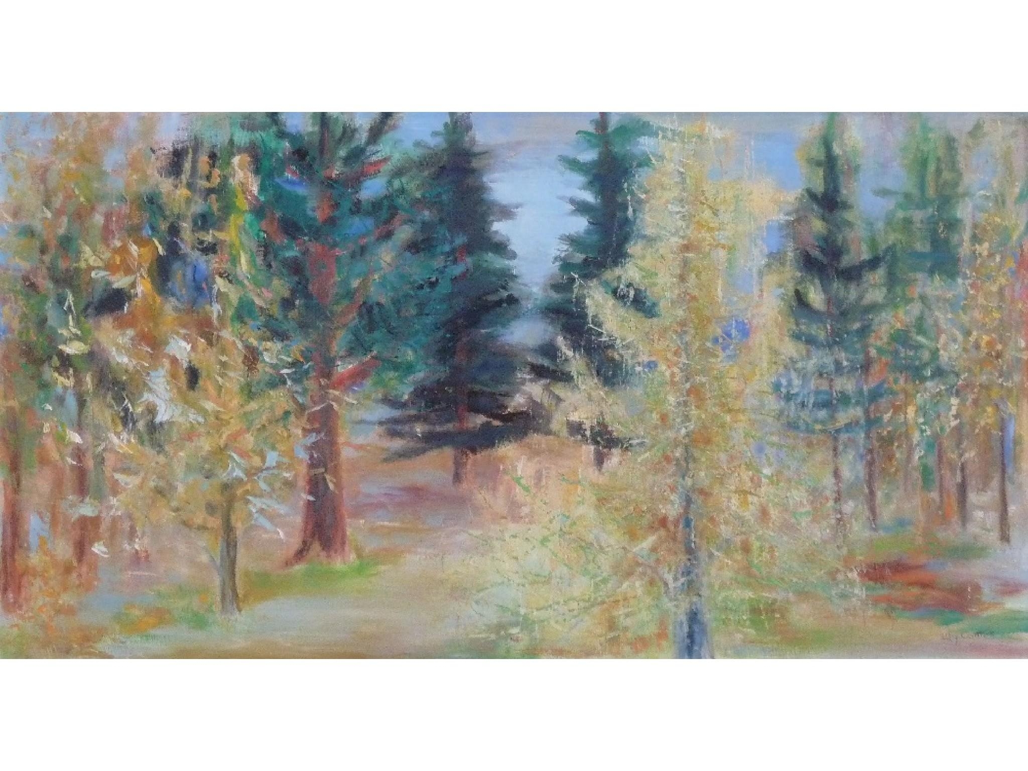 Lily Cottrell | Fir trees | MutualArt