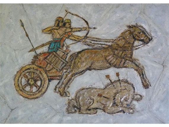 Arthur Delaney | Ancient Egyptian hunting Chariot | MutualArt